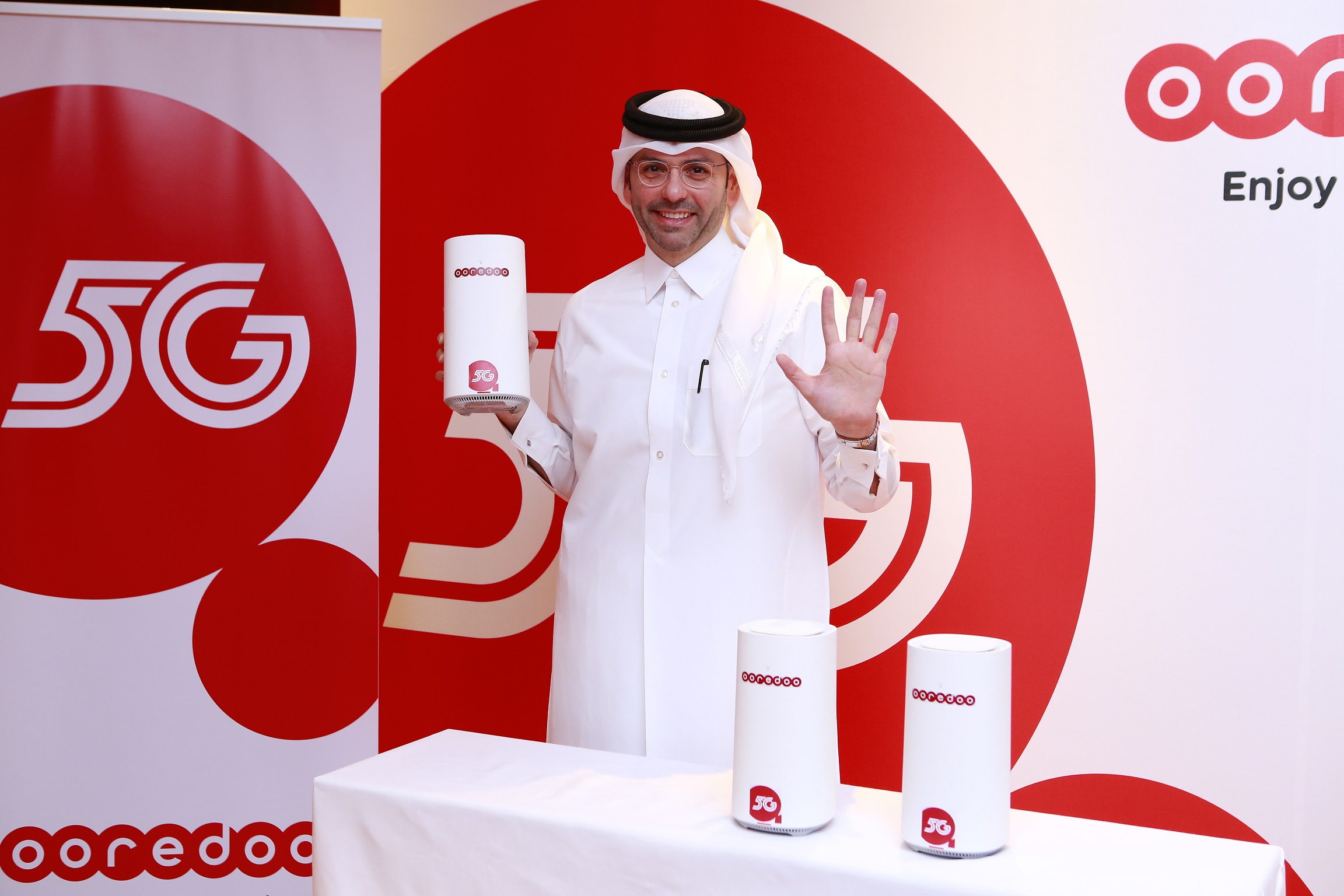 Ooredoo first in the world to have live 5G Home Broadband device ...